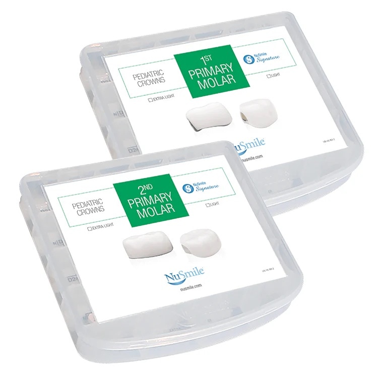 NuSmile Signature Posterior Pediatric Crowns Master Kit